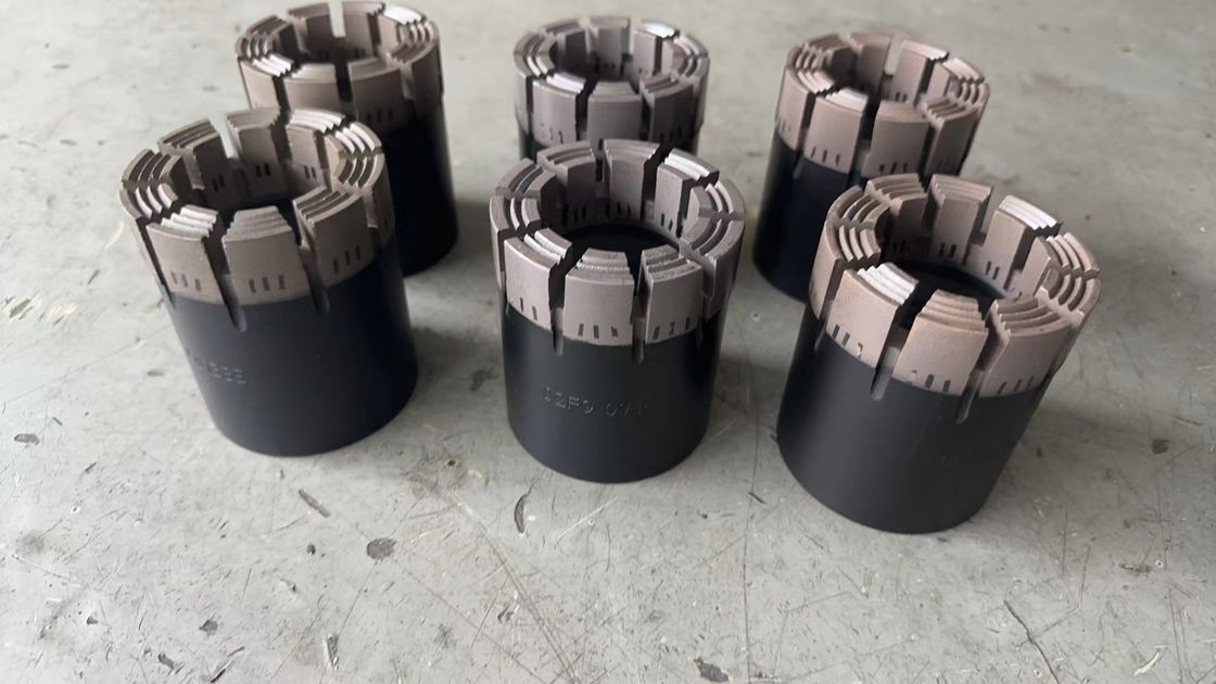 PQ NQ HQ Surface Set Diamond Core Drill Bits For Hard Rock