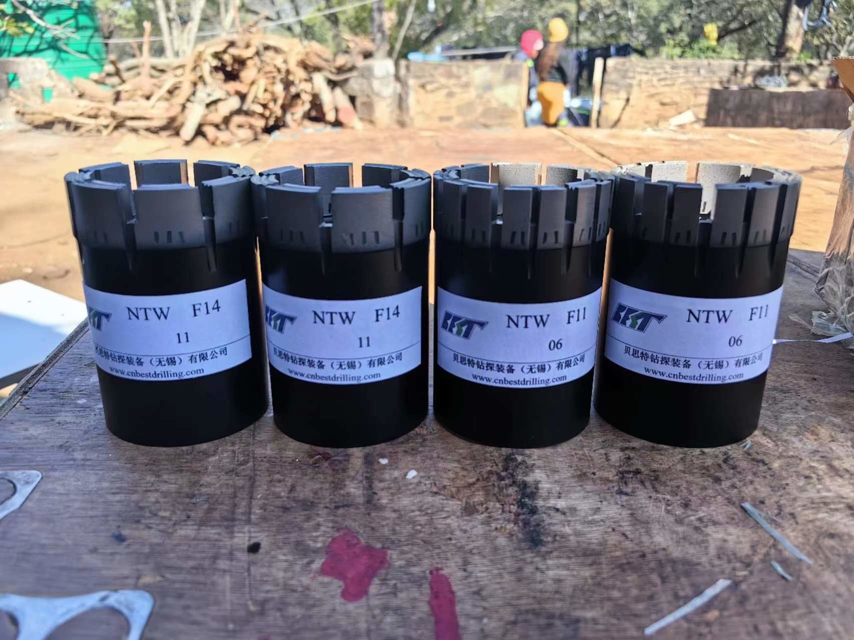 Cylindrical Impregnated Diamond Core Bit Wear Resistance